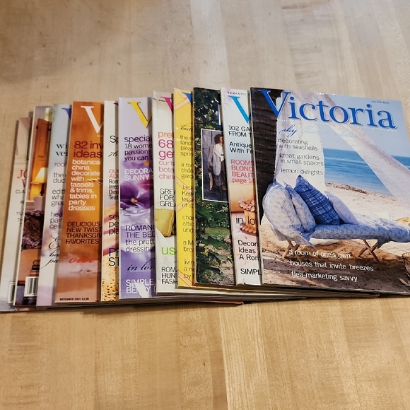 Victoria Magazine | Other | Victoria Magazine Collection Loy Of 1 Grear ...